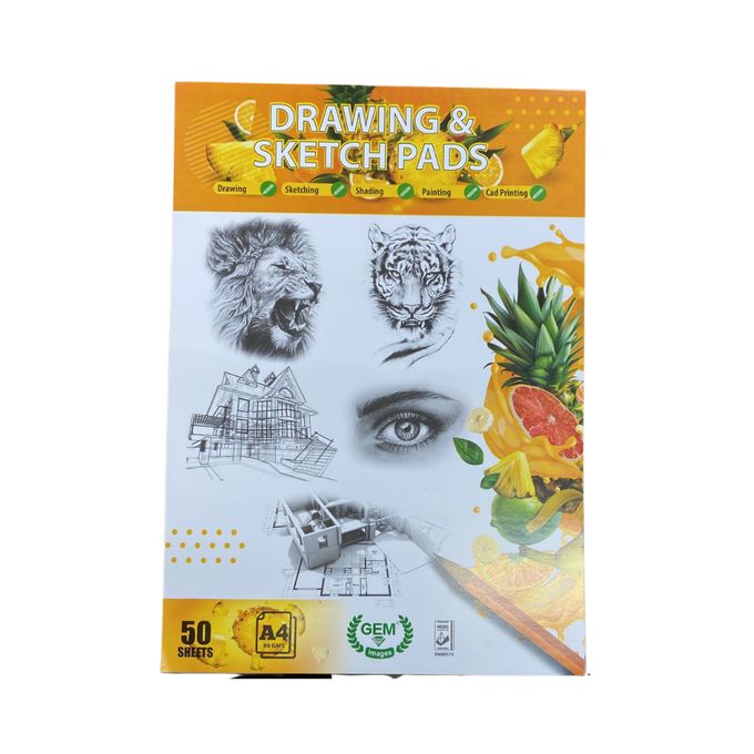 A4 Artist Sketch Pad – Puffin Stationery